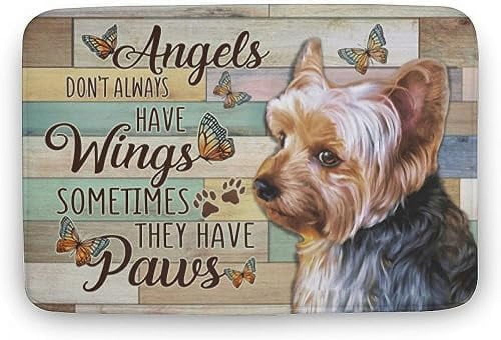 Bath Mats for Bathroom Angels Don't Always Have Wings Sometimes They ...