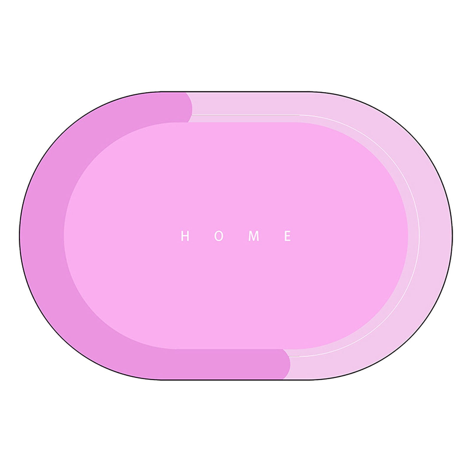 Bath Mats Kitchen Rug Diatom Mud Cushion Absorbent Pad Modernized Bath ...