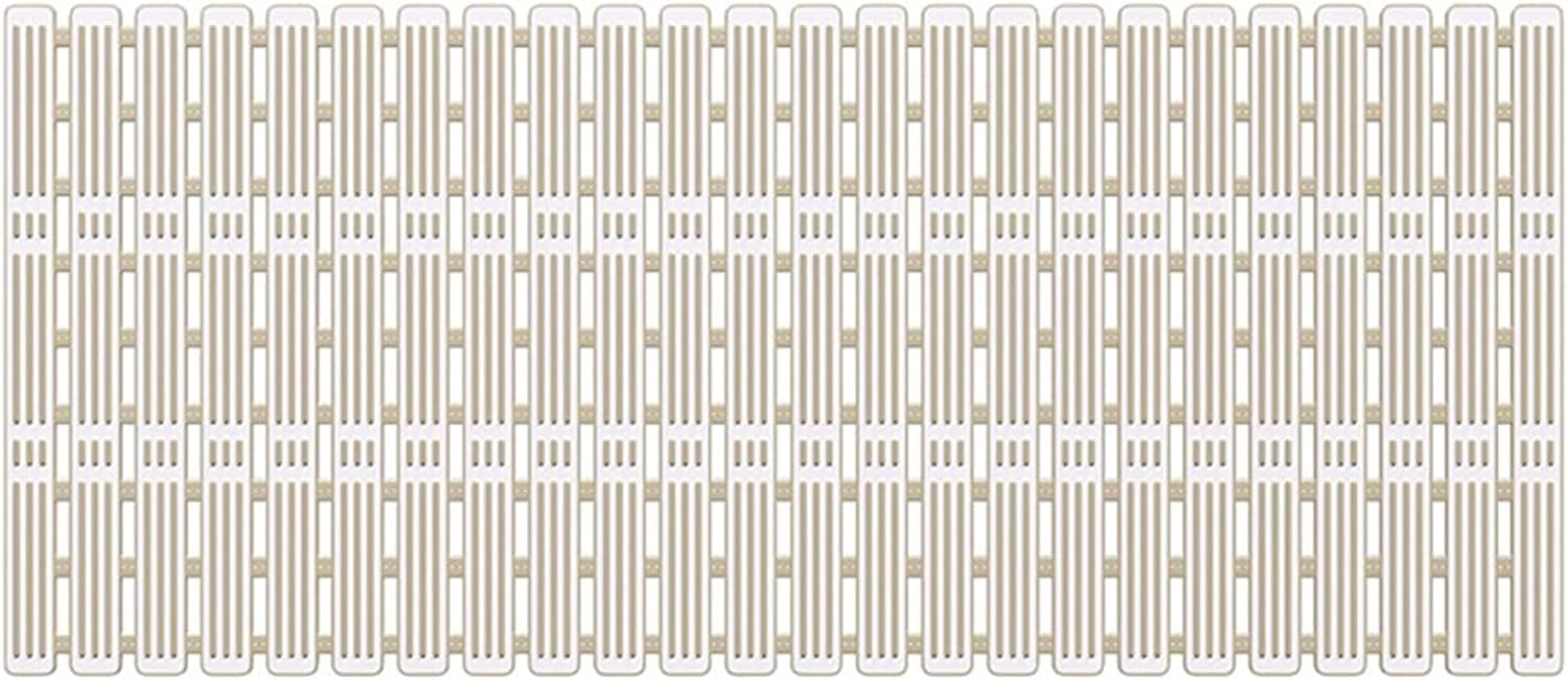 Bath Mats Non-Slip Anti Mould, 90x40cm Shower Mat with TPE Suction Cups ...