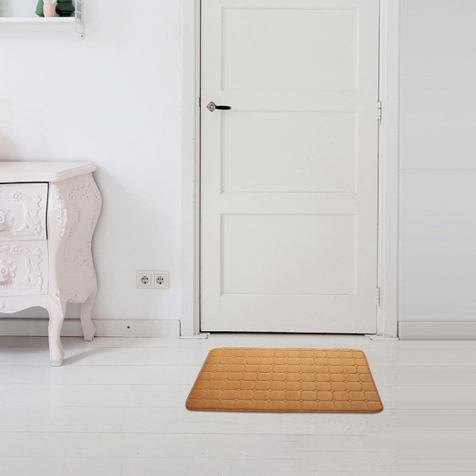 Bath Mats, Thick Memory Foam Floor Mat, Super Water Absorbent, Quick ...