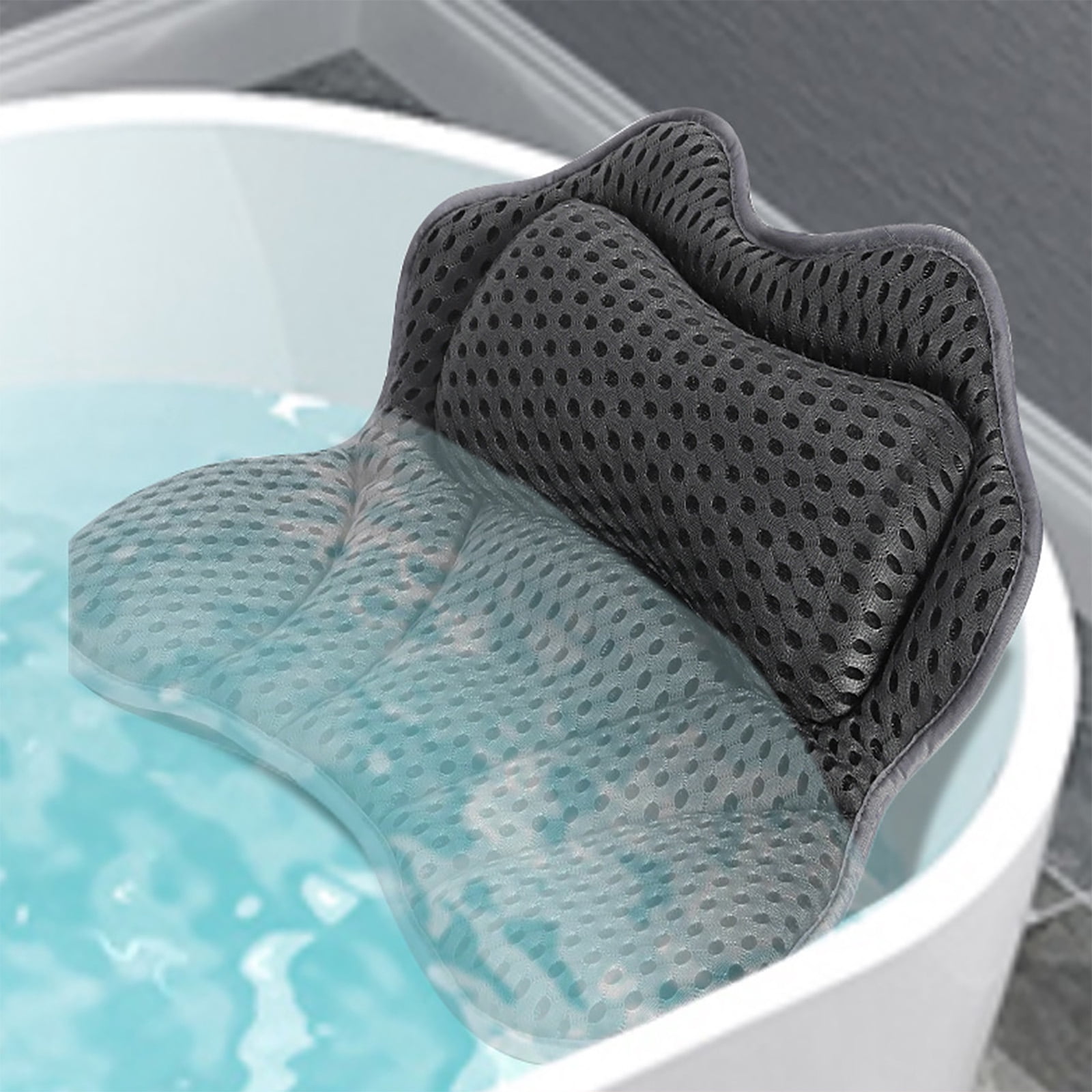 Bath Pillow Bathtub Pillow Back Neck Support Pillow, Spa Cushion for ...