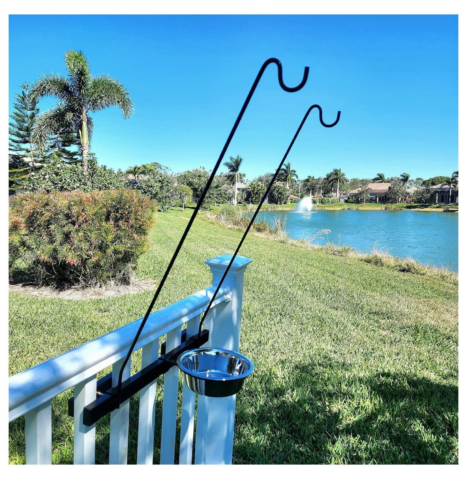 Bath Plus Long Hook Kits Ideal for Feeders, Lighter Flower Baskets ...