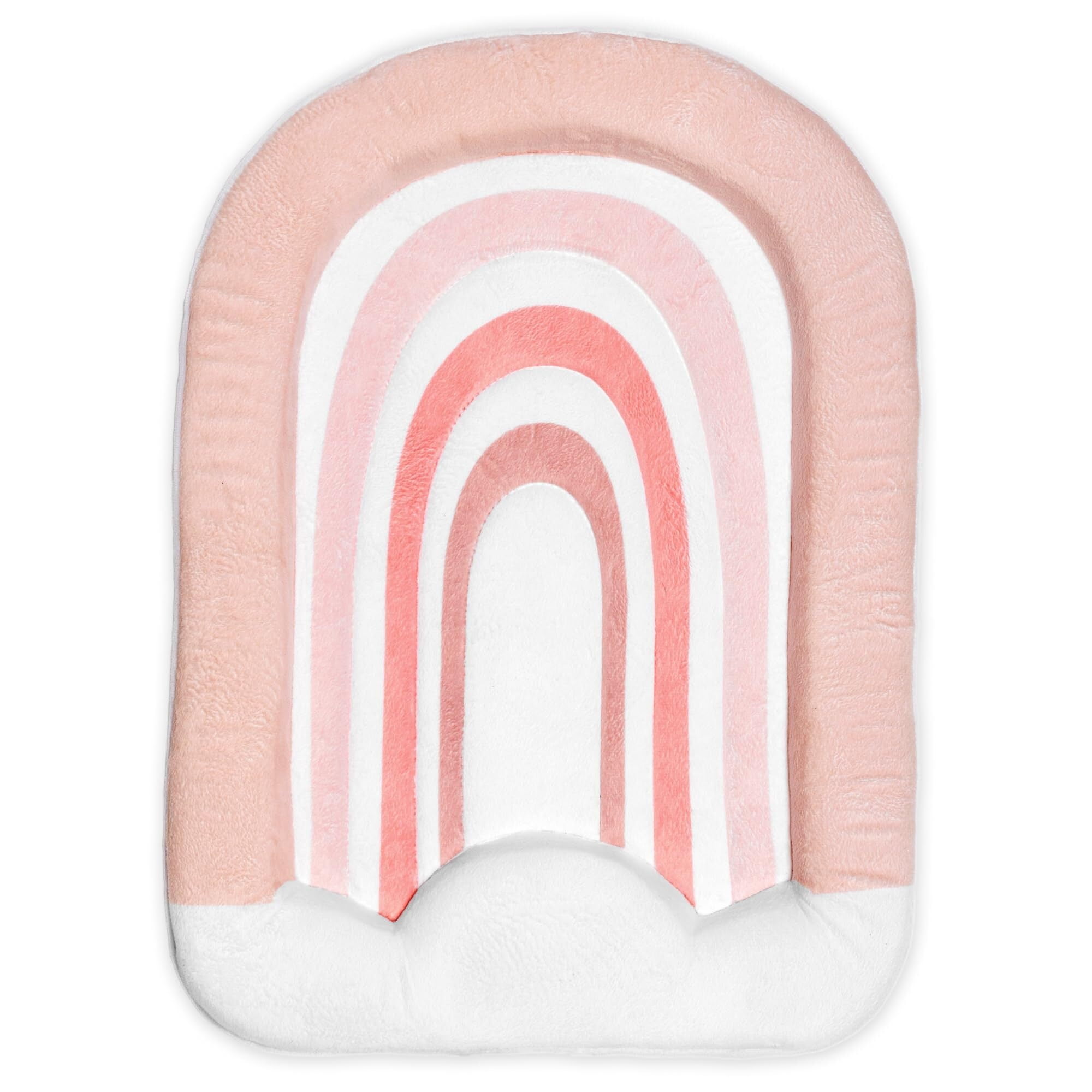 Bath Rainbow Baby Bath Mat - Sink Bathtub Cushion for Infants - Plush ...