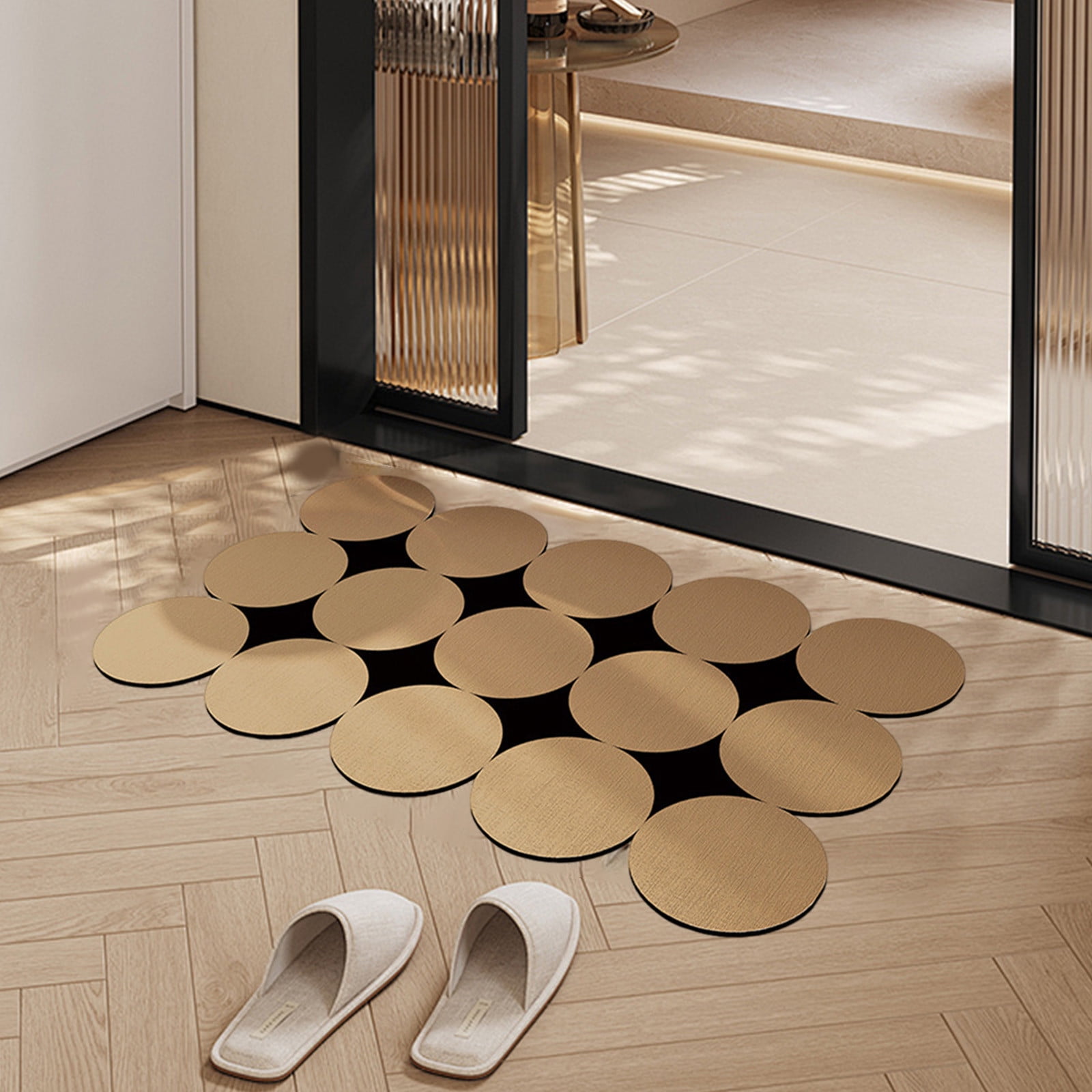 Bath Rug Super Absorbent Non Slip Bathroom Floor Mat | Fast Dry Rubber ...