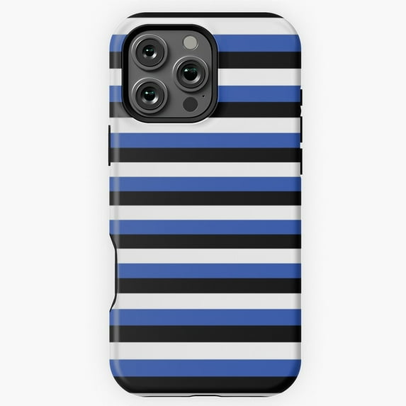 Bath Rugby Striped Club Colours iPhone Tough Case 17 to 11 Pro Max ...