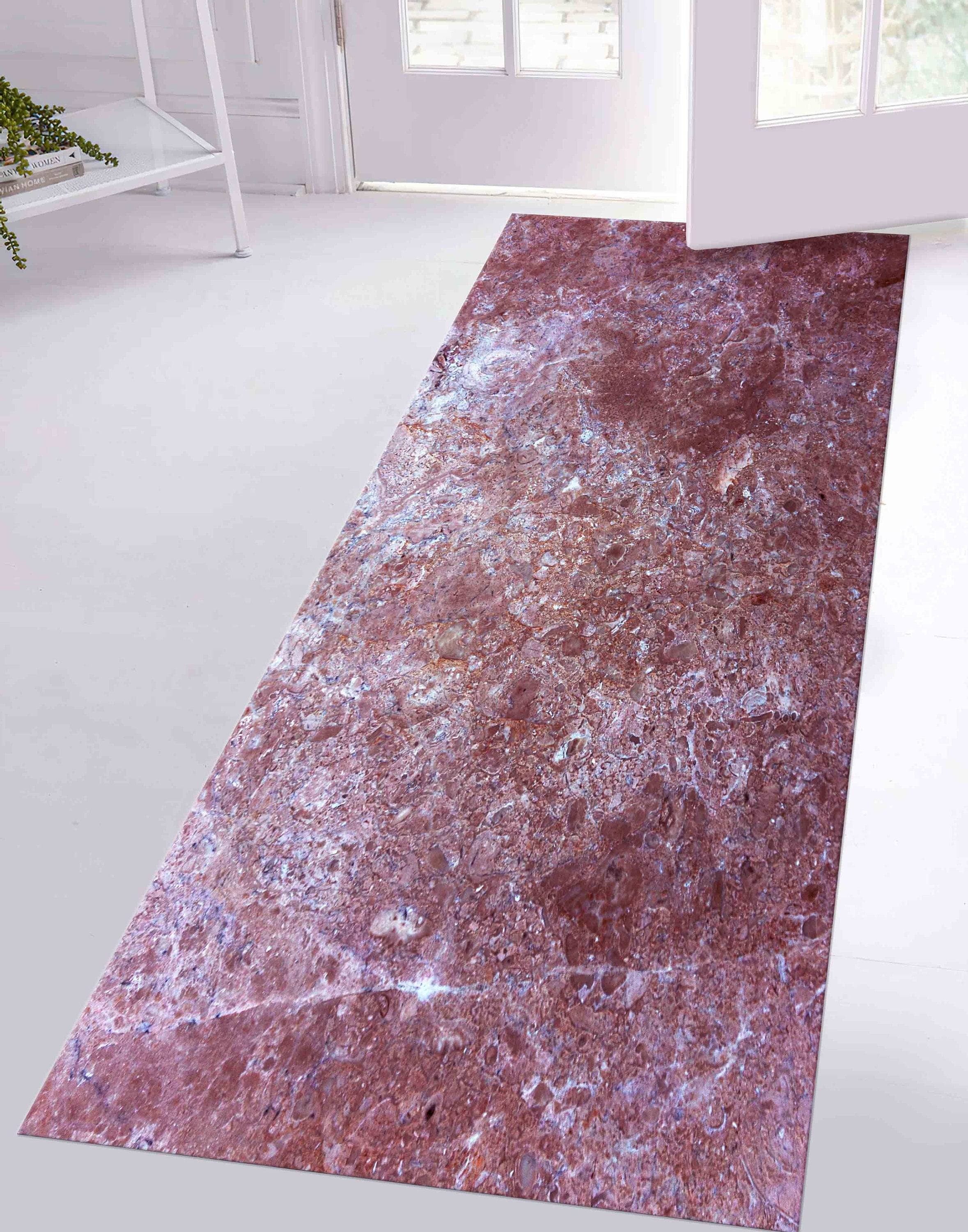 Bath Rugs, Claret Red Marble Rug, Modern Rug, Modern Rug, Bridesmaid ...