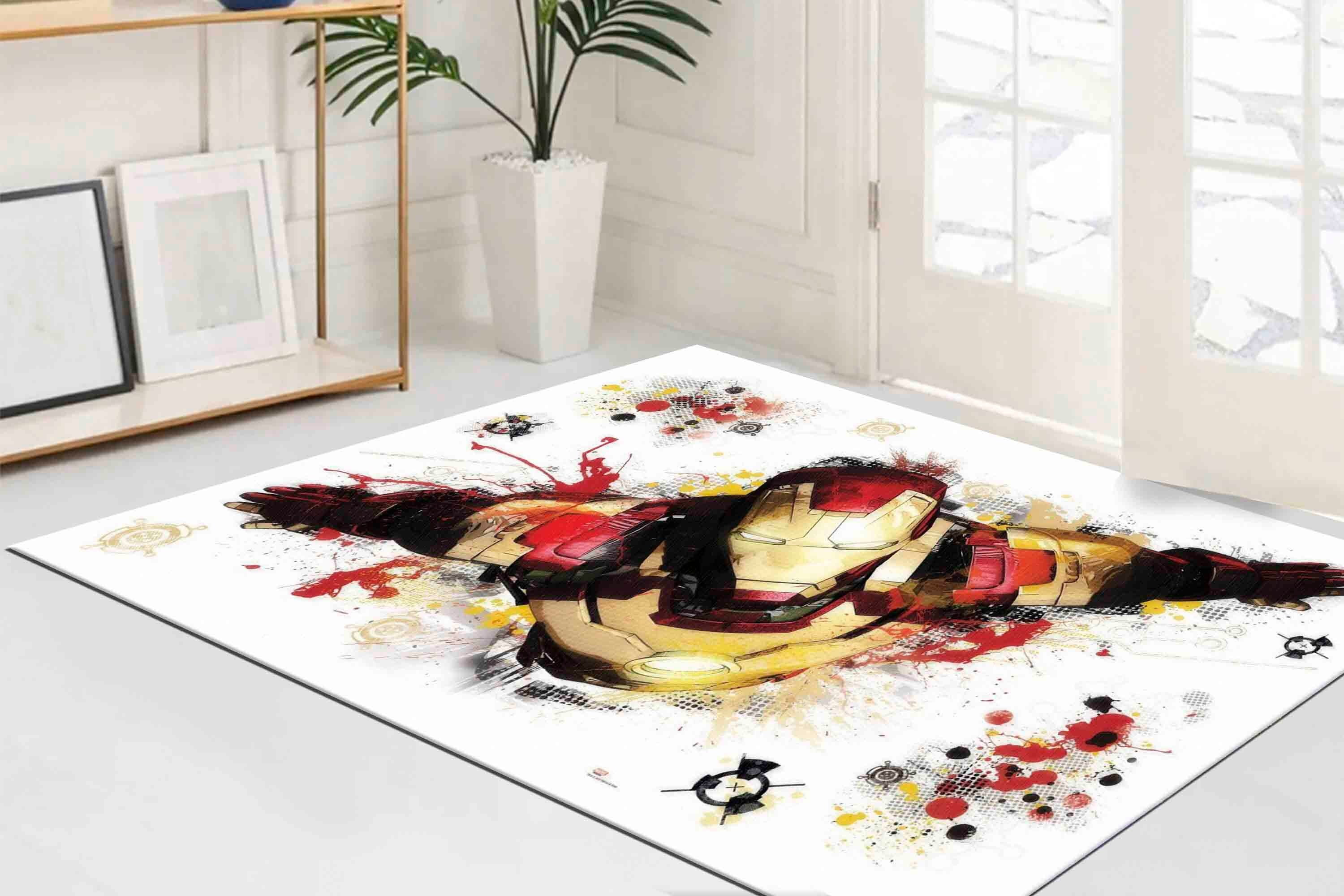 Bath Rugs, Kids Rugs, Custom Rugs, Personalized Gifts Rugs, Iron Man ...