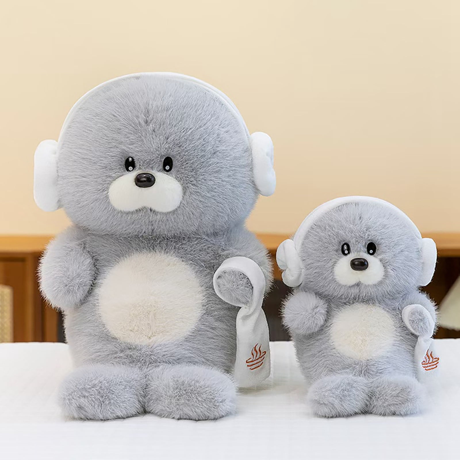 Bath Sea Lion Plush Toy Doll | Soft Furry Stuffed Animal | Bath-Themed ...