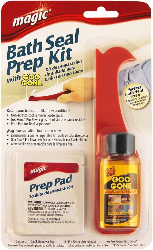Bath Seal Prep Kit with Goo Gone - Walmart.com