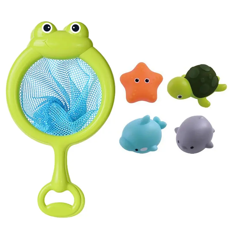 Bath Set toy with light fishing net and animals - Set C 926 - Walmart.com