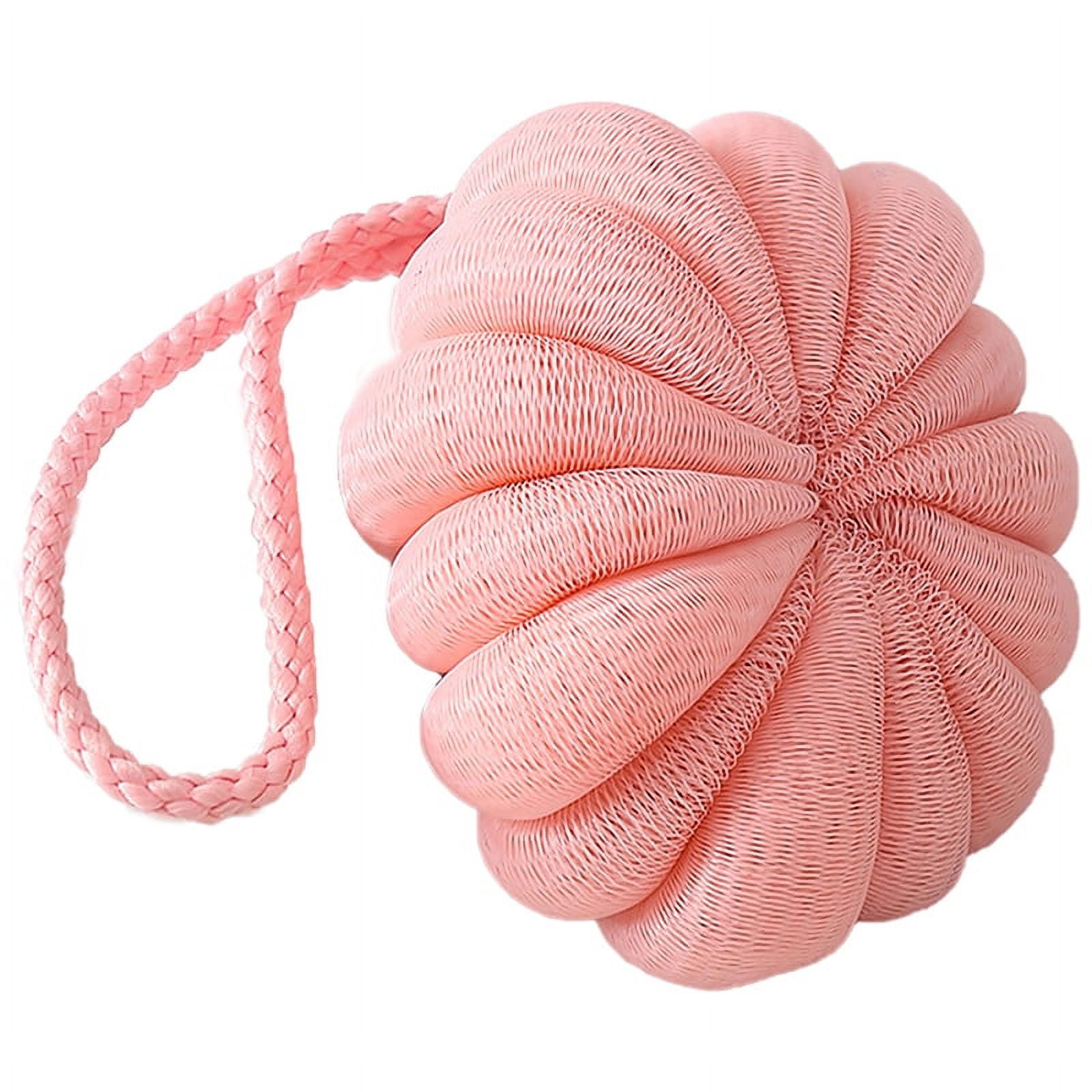 Bath Shower Loofah Large Bath Sponge Body Wash Puff Shower Pouf for Men ...