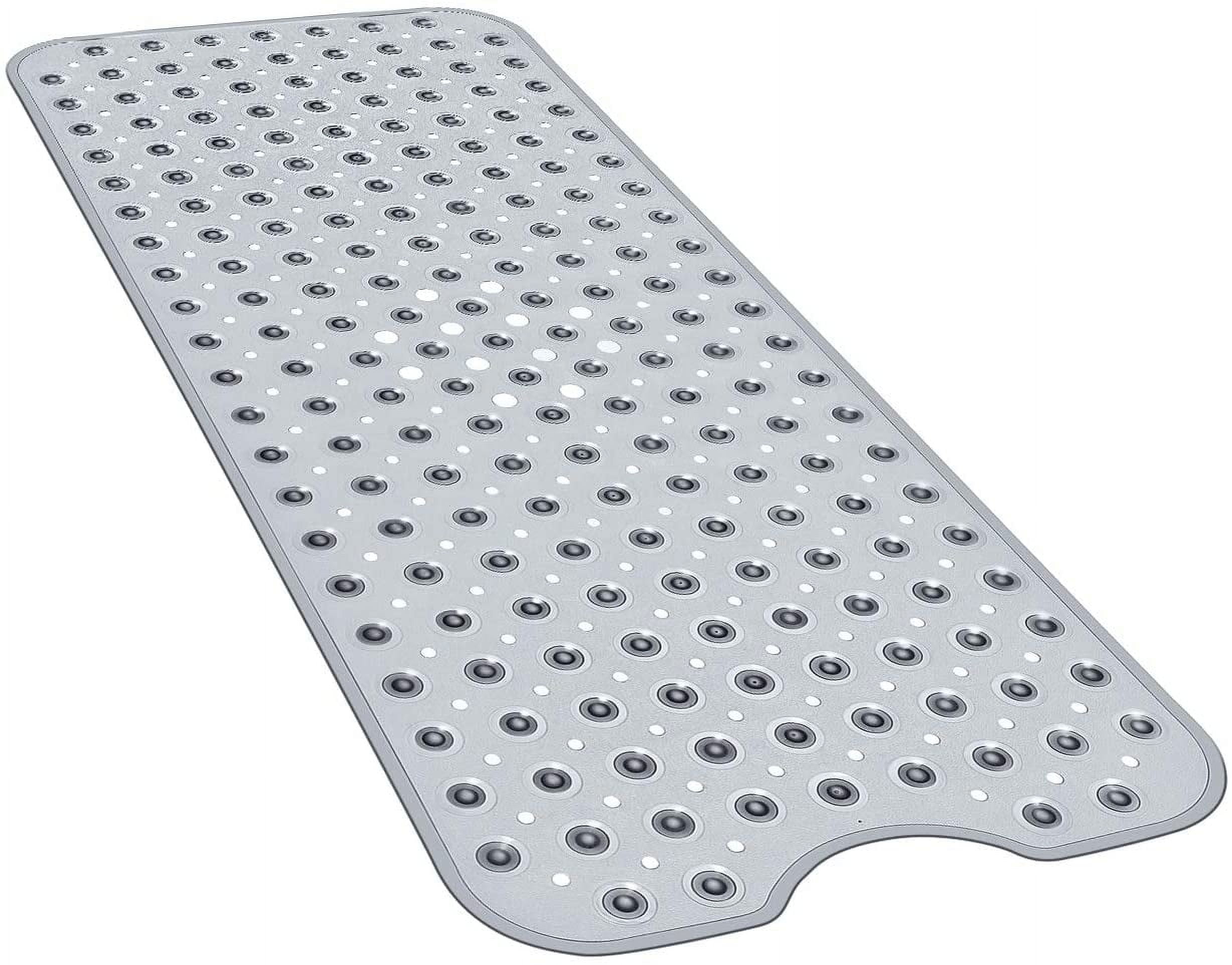 Bath and Shower Safety Mats 40x16 inch, Non Slip with Suction Cups for ...