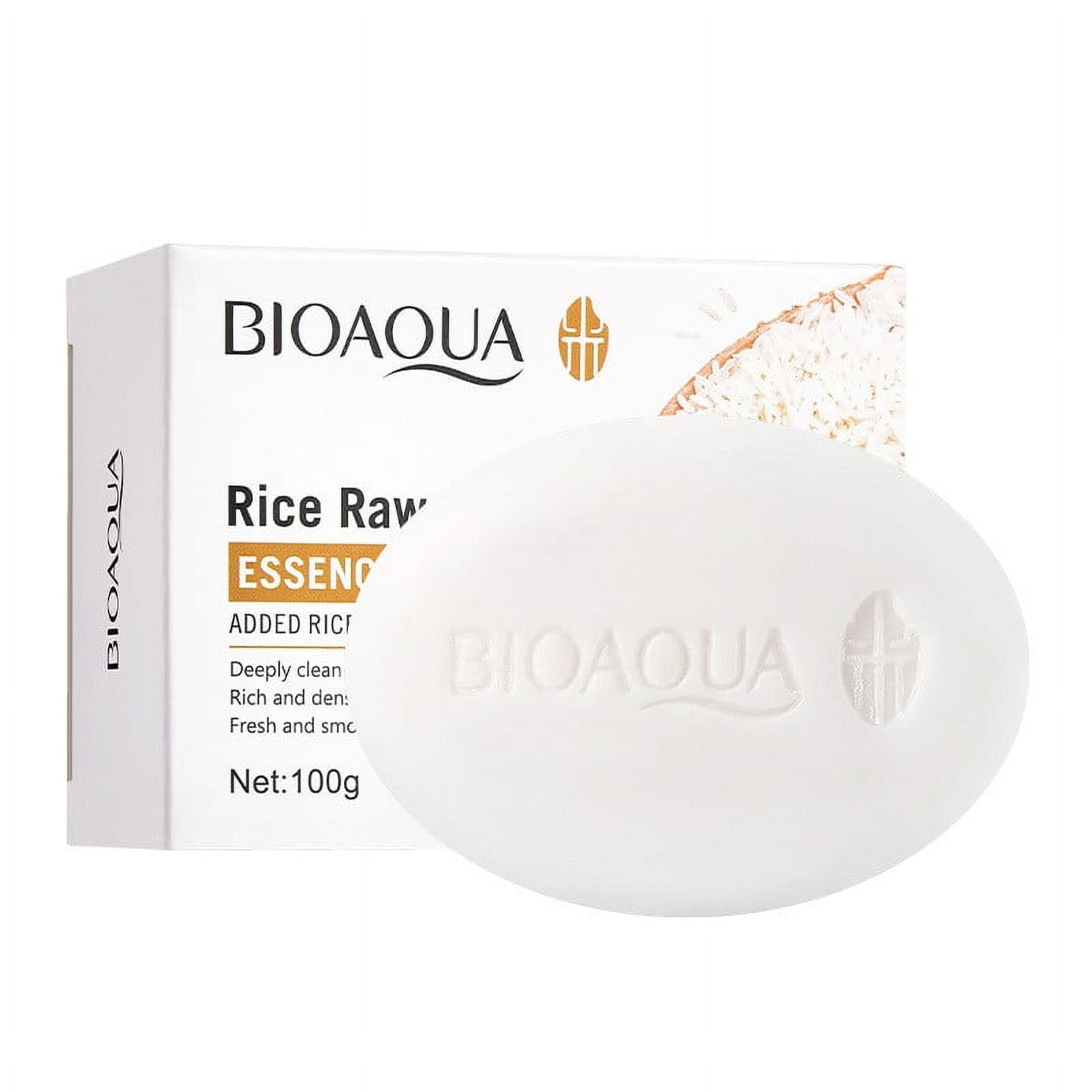 Bath Soap Bar, Rice Pulp Soap Bath Wash Face Bath Oil Hand Soap ...