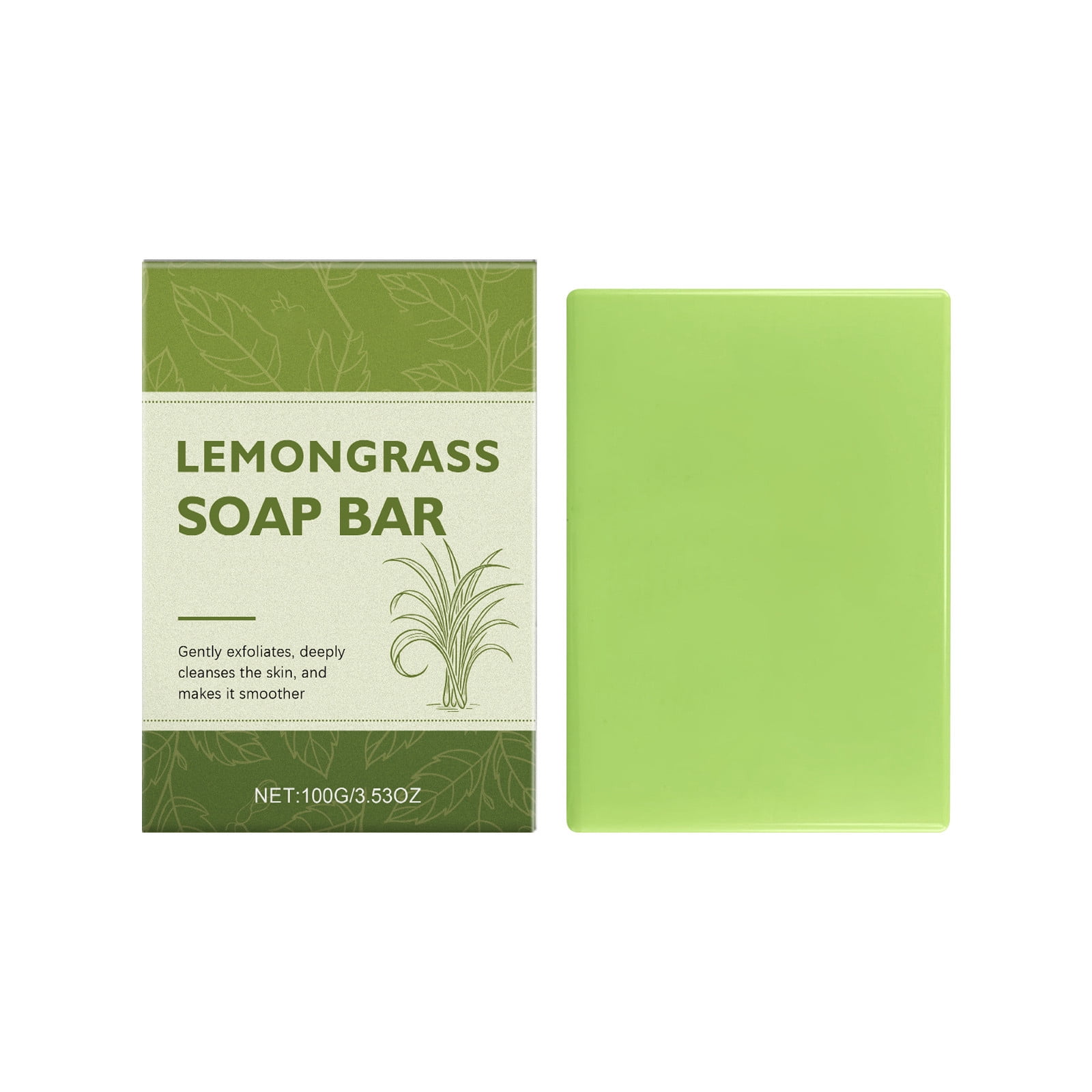 Bath Soap,Lemongrass Exfoliating Soap Soothing Soap Gentle Cleansing ...