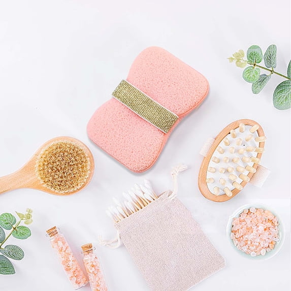 Bath Soap Sponge Combo with Gentle Texture for Easy Cleaning and Travel ...