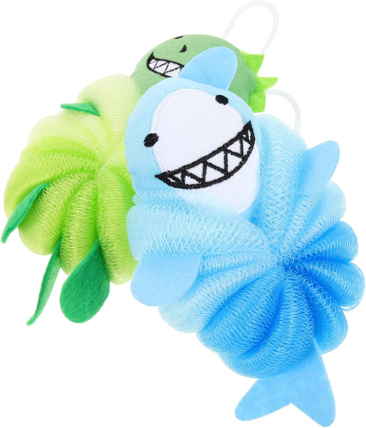 Bath Sponge Bath Sponge 2Pcs Animal Cartoon Loofah for Kids, Cute Skin ...