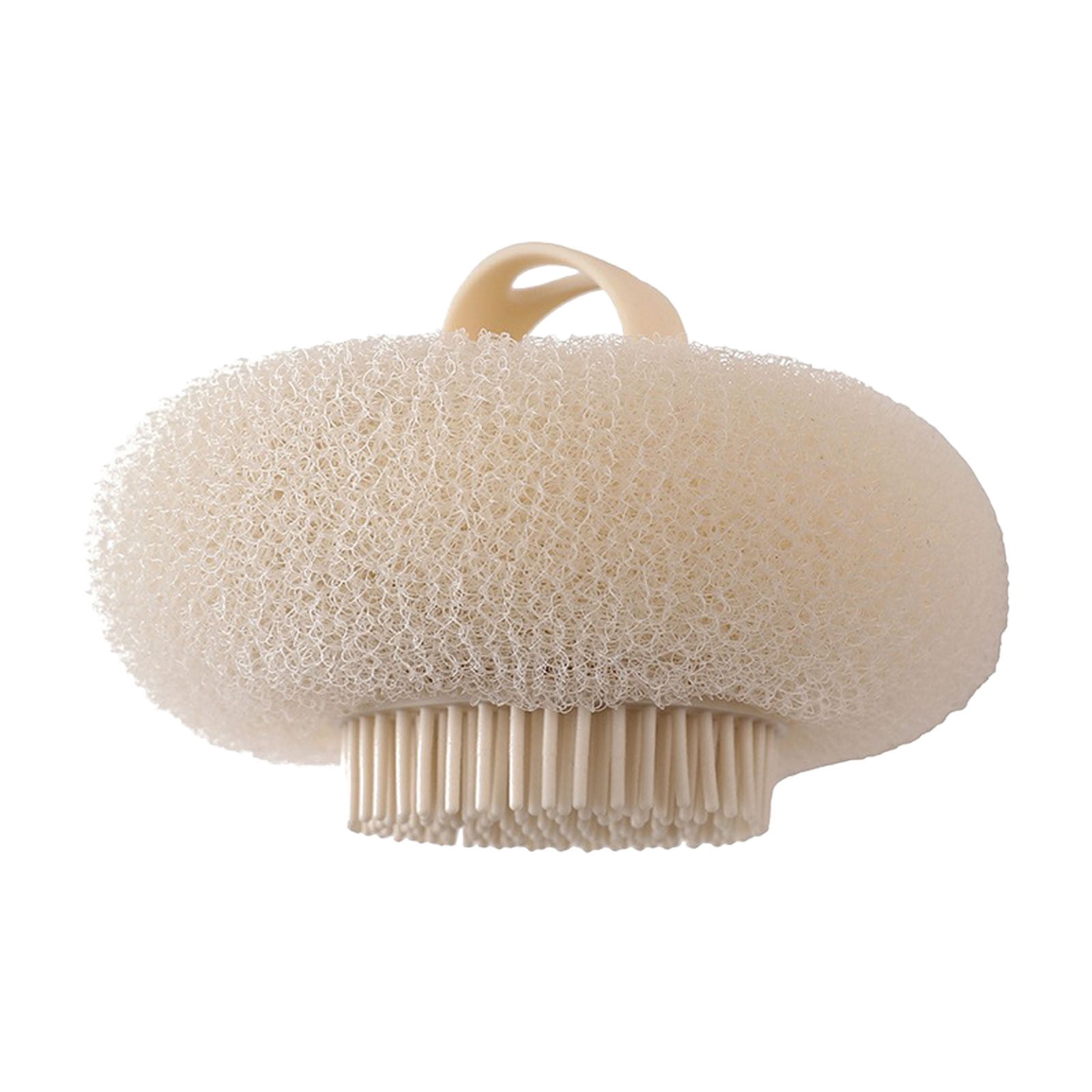 Bath Sponge Cleaning Brush With Foam Sponge And Silicone Exfoliating ...