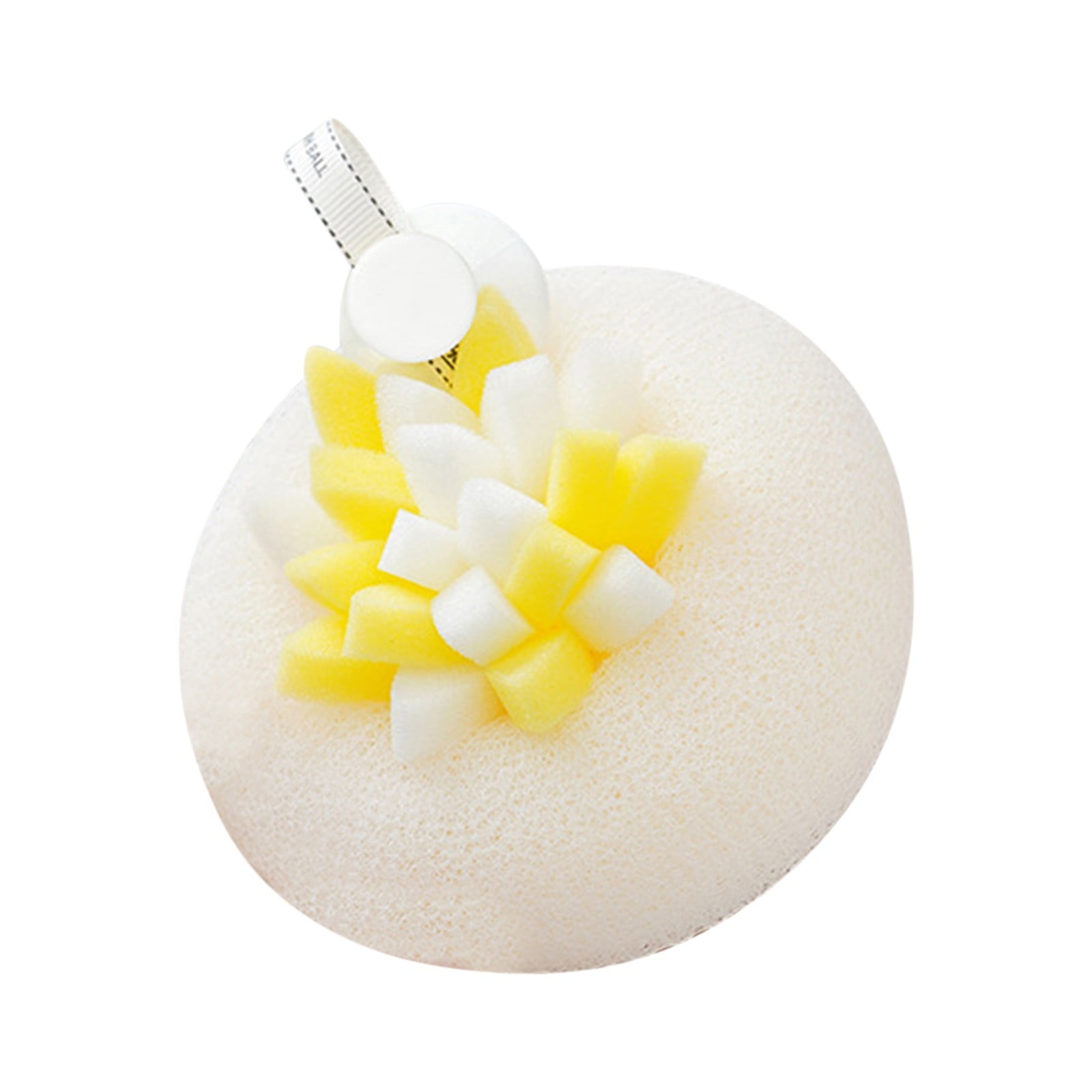 Bath Sponge Loofah Shower Puff Exfoliating Body Scrubber with Suction ...