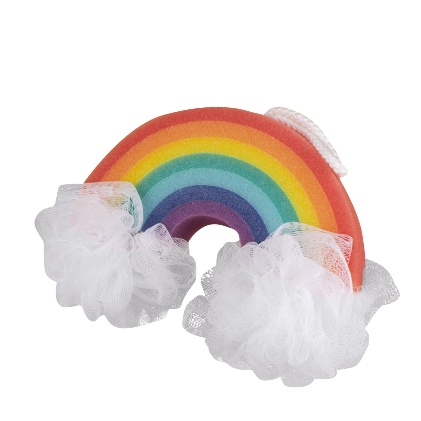 Bath Sponge Sponges Shower Baby Rainbow Kids Cloads Body Cleaner Loofah ...