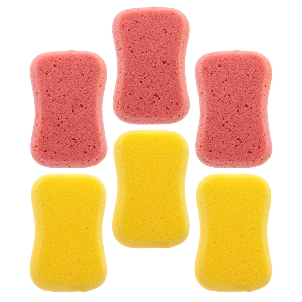 Bath Sponges 6Pcs Shower Bath Sponges Skin-friendly Bath Sponges ...