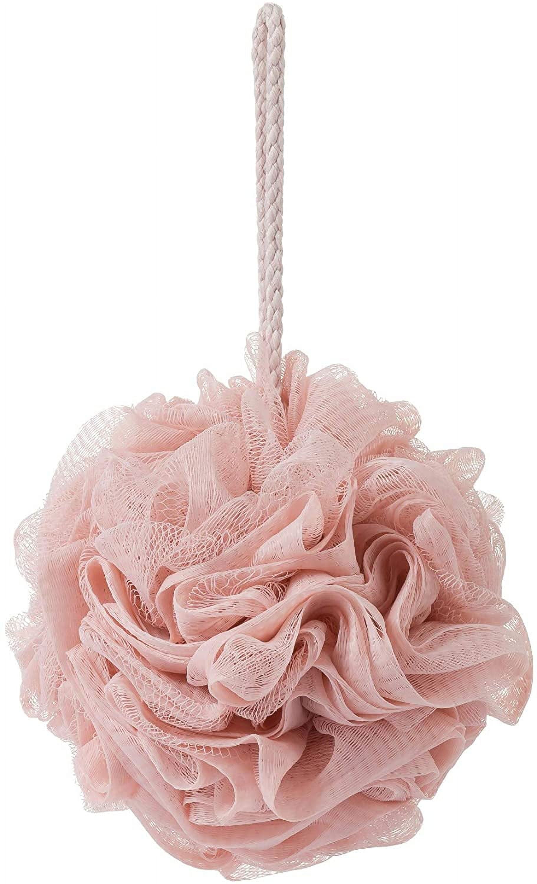 Bath Sponges, Shower Loofah for Body Exfoliation(1 pcs, Pink) - Walmart.com