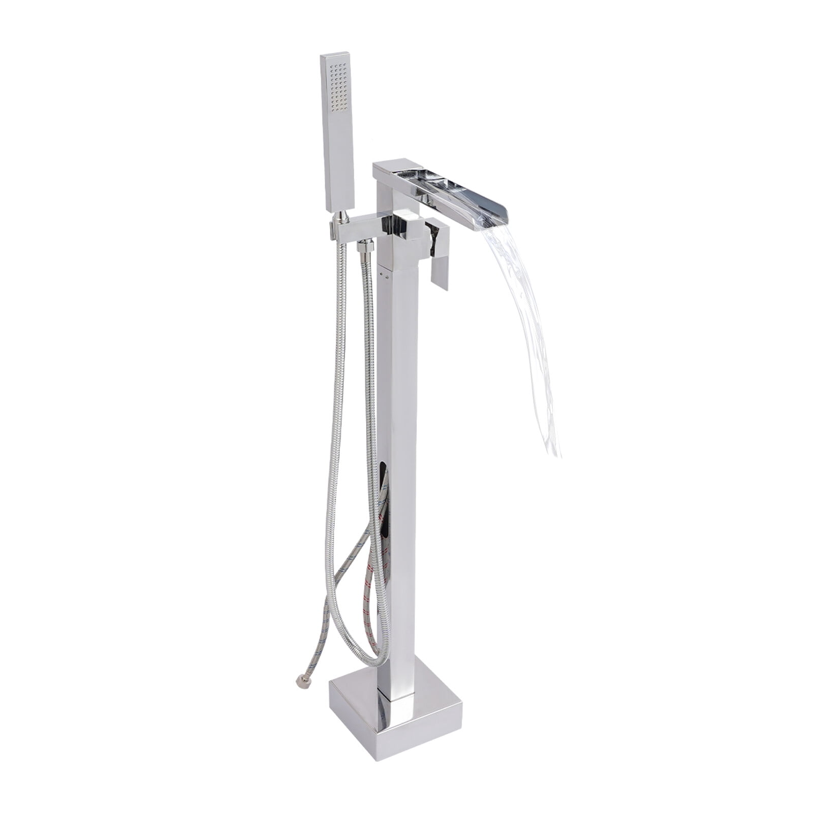 Bath Tap Silver For Bathroom Freestanding Bath Tap, Tap with Hand ...