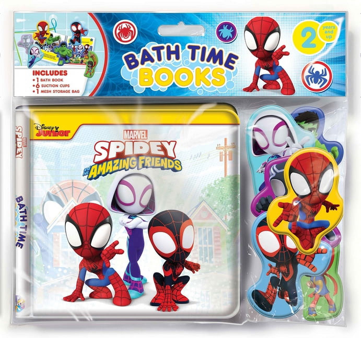 Bath Time Book (Eva Bag) Marvel Spidey or Spider-Man Bathtime Book (Eva ...