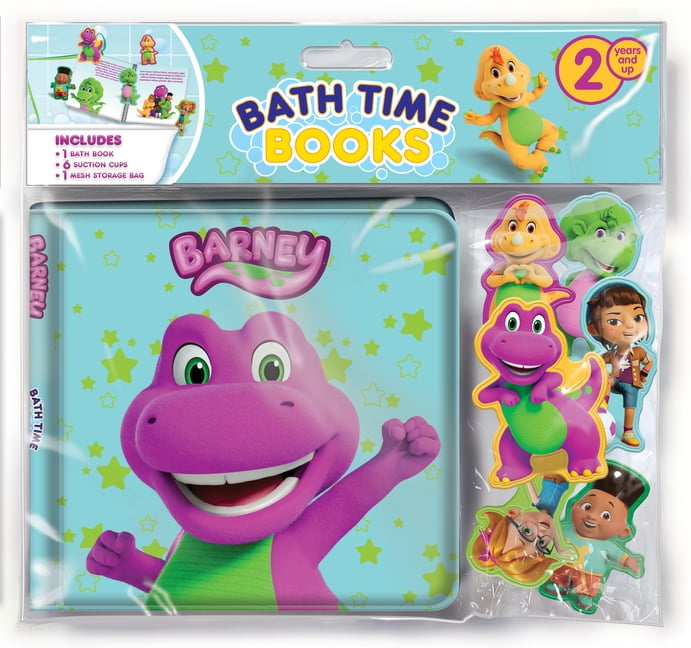 Bath Time Book (Eva Bag) Mattel Barney Bath Time Books, (Paperback ...