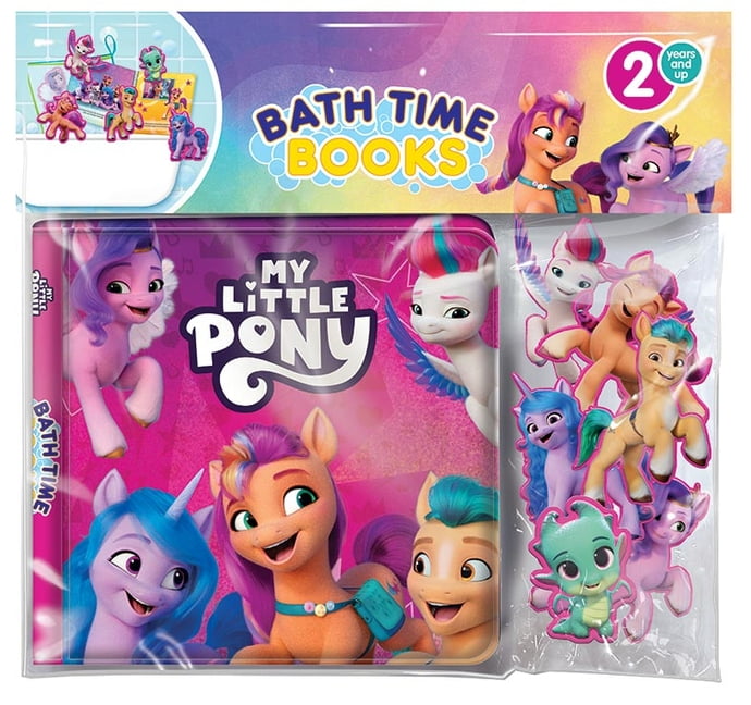 Bath Time Book (Eva Bag) My Little Pony Bathtime Book (Eva), (Hardcover ...