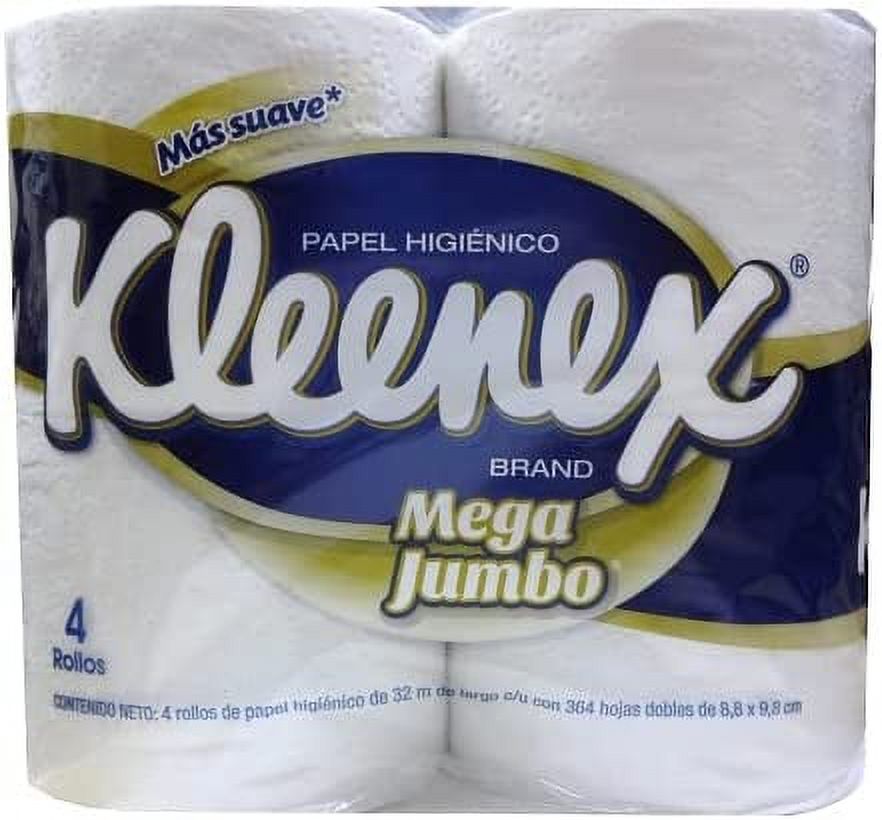 Bath Tissue 4rolls Jumbo Rolls 2 Ply 364 Sheets Pack of 2 - Walmart.com