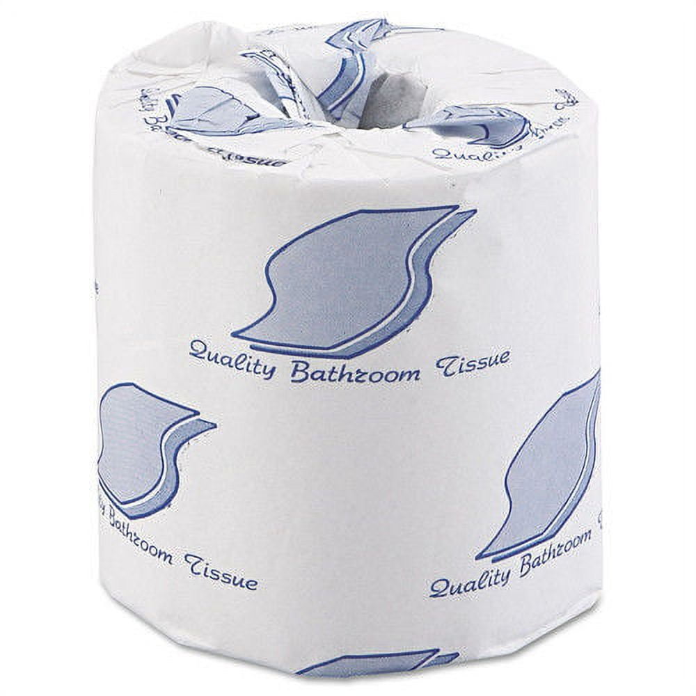 GENERAL SUPPLY Bath Tissue Wrapped 2-Ply White 500 Sheets/Roll 96 Rolls ...
