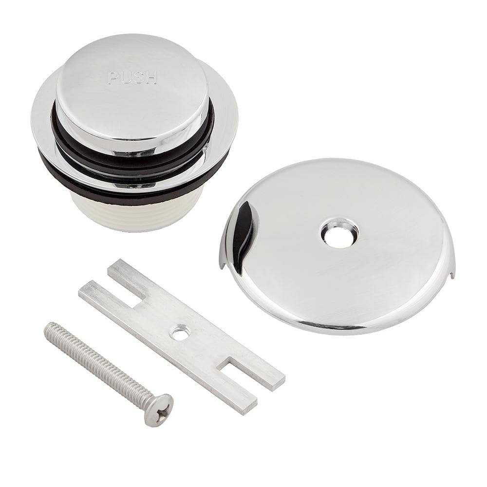 Bath Toe-Touch Drain Remodel Kit in Chrome - Walmart.com
