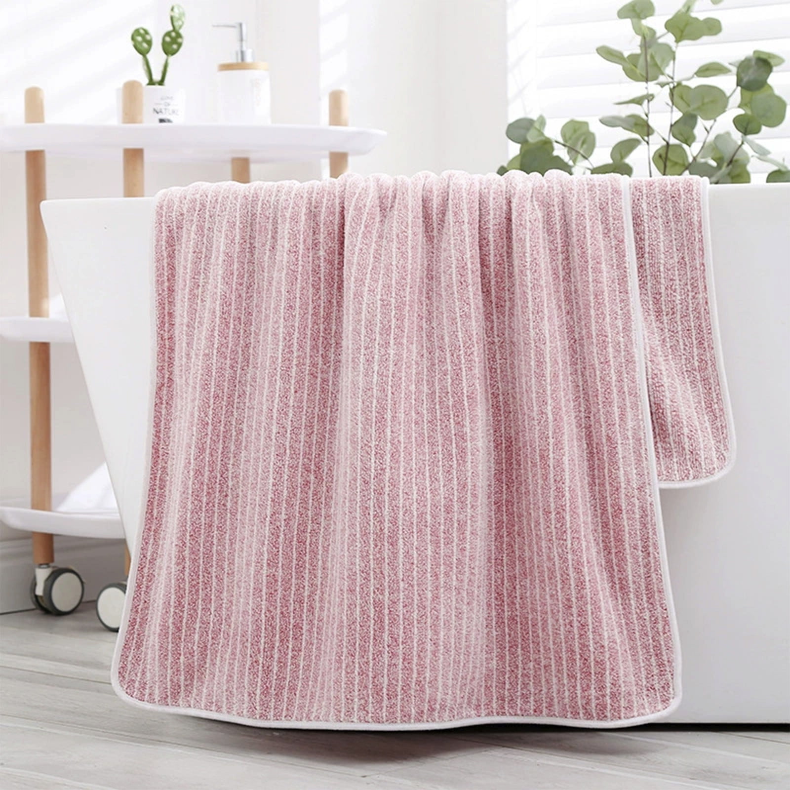 Bath Towel - Extra Large Flock, Spa-grade Absorbency, Quick-dry ...