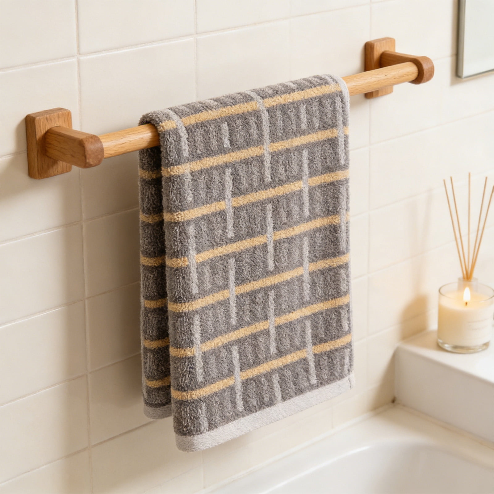 Bath Towel – Face Towel | Pure Cotton, Extra Soft, Quick-Dry, Machine ...