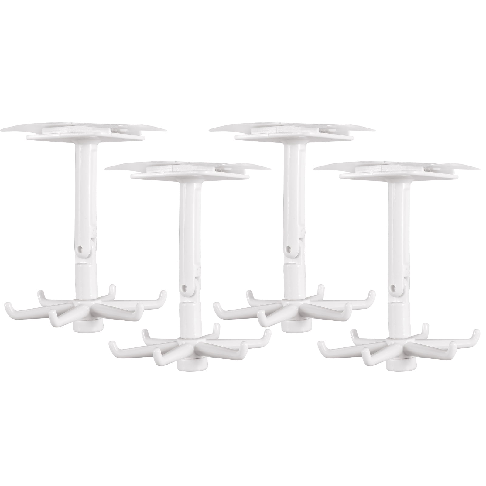 Bath Towel Hook Storage Hooks Folding Shelf Brackets Stackable Hanging ...