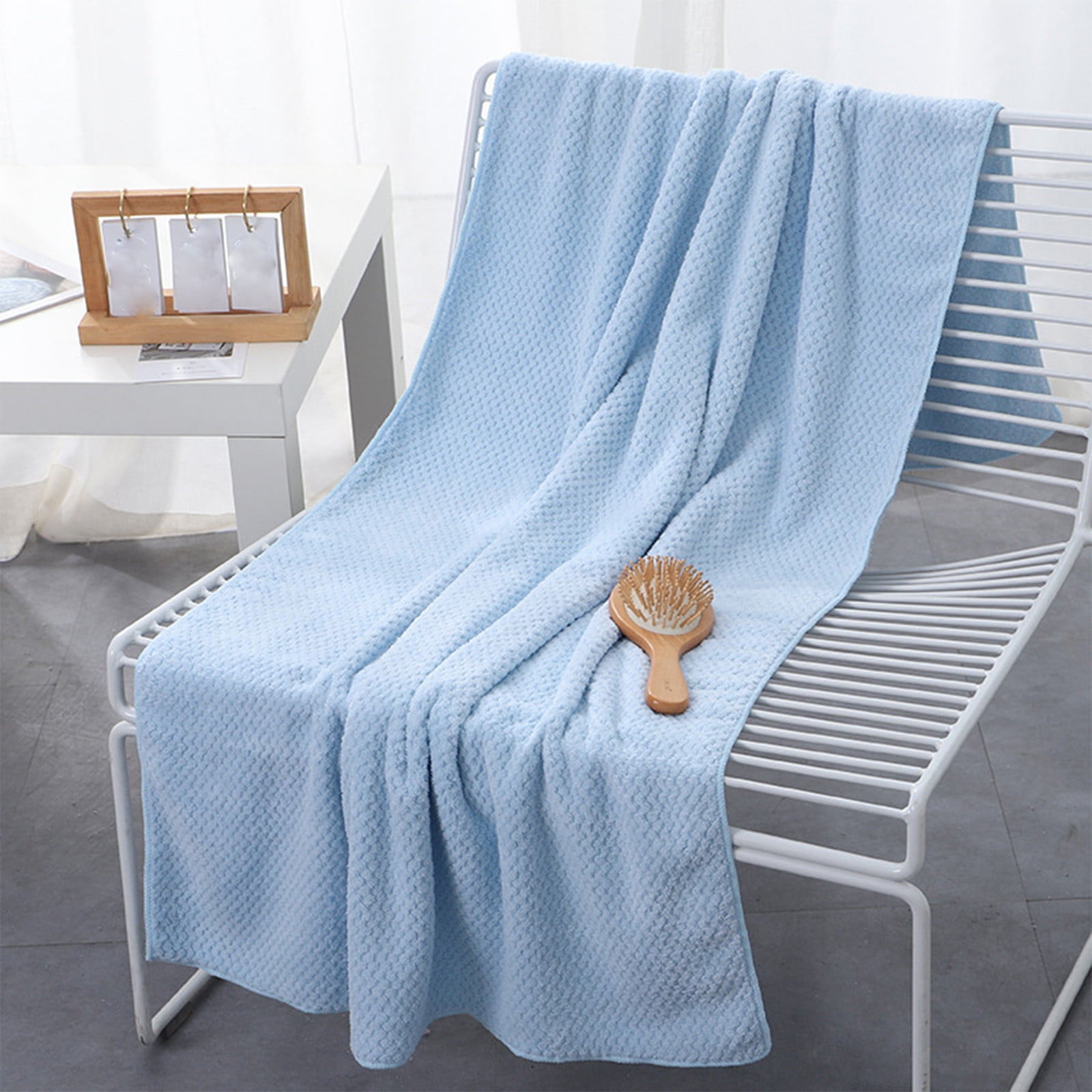 Bath Towel Household Adult Bathing High Density Coral Velvet Beach ...