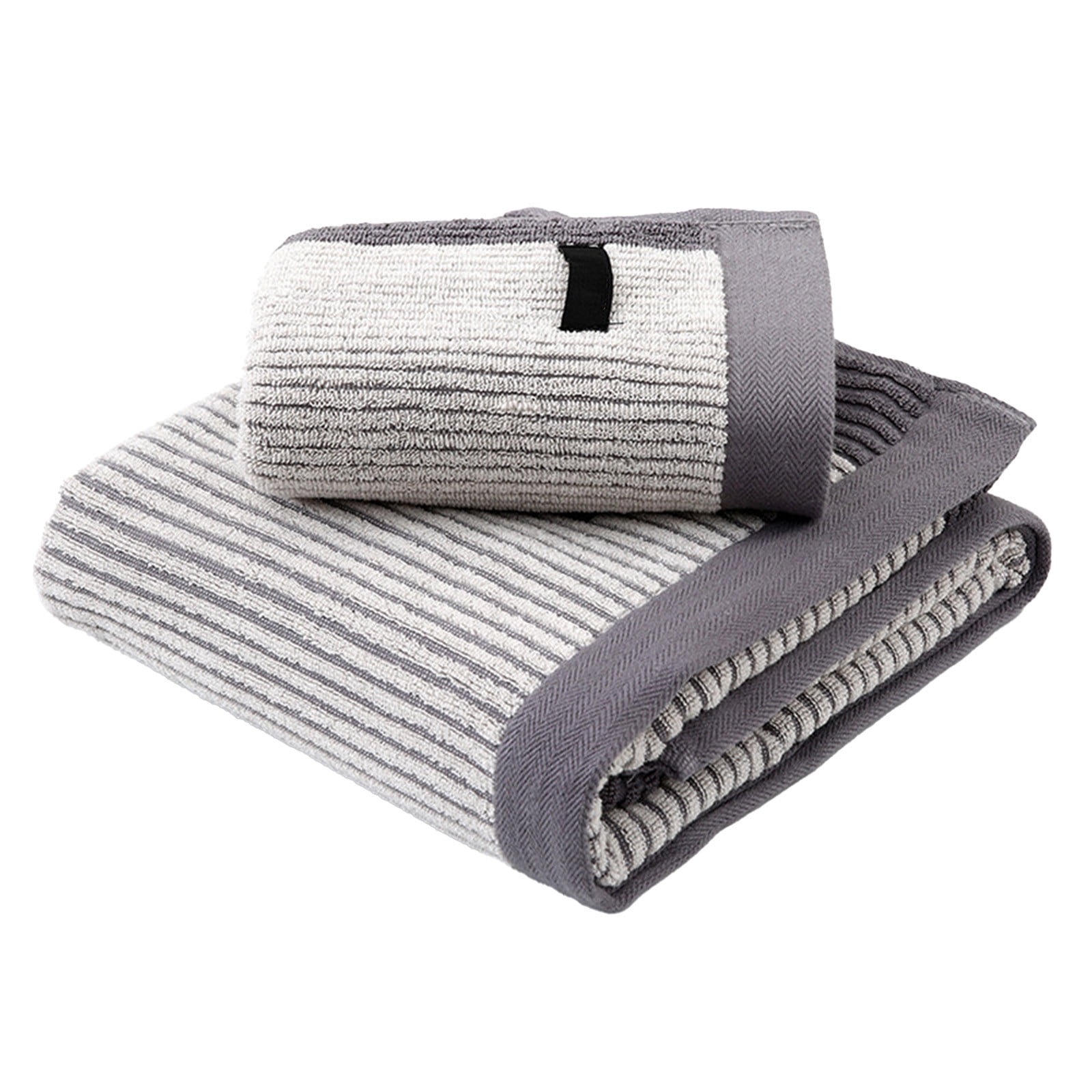 Bath Towel Set, Absorbent Towel, Soft Thickened Washcloth, Adult Men's ...