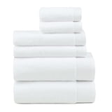 Bath Towel Set of 6 Luxury Hotel Towels- Quick Dry - 650 GSM Set ...