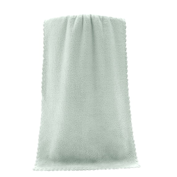 Bath Towel – Velvet Trim Towel | High Density, Soft Material, Fast ...