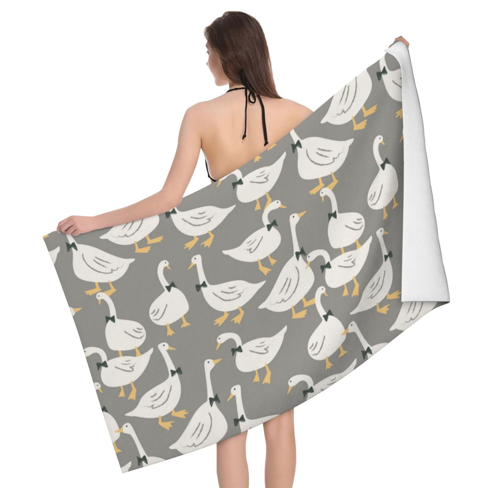 Bath Towels for Bathroom, Quick Dry Microfiber Towels for Body, Classic ...