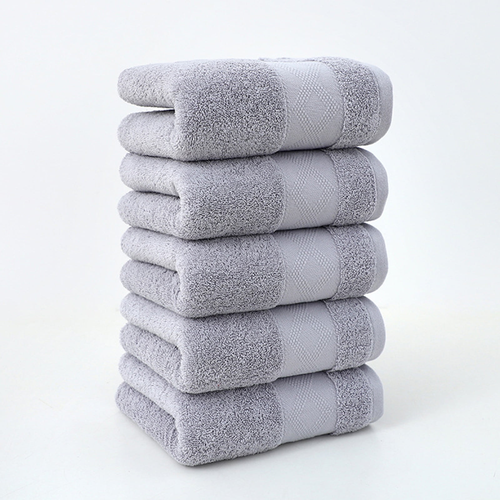 Bath Towels Set, Soft Absorbent Polyester Fiber, Spa-grade Luxury for ...