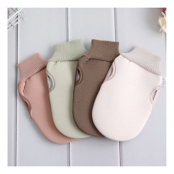 Bath Towels for Adults - Exfoliating Back Scrubber & Bathing Gloves ...