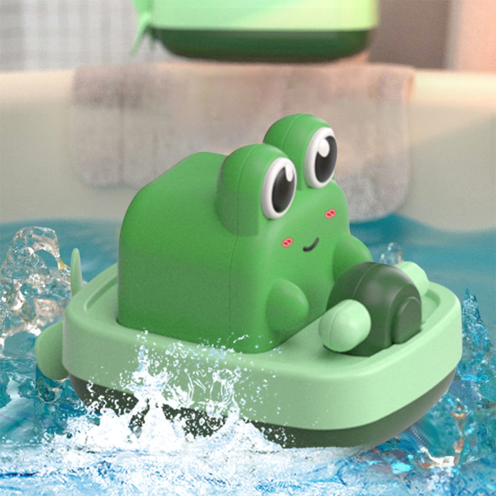 Bath Toy Boats Wind Up Swimming Plastic Water Play Boat | Clockwork ...