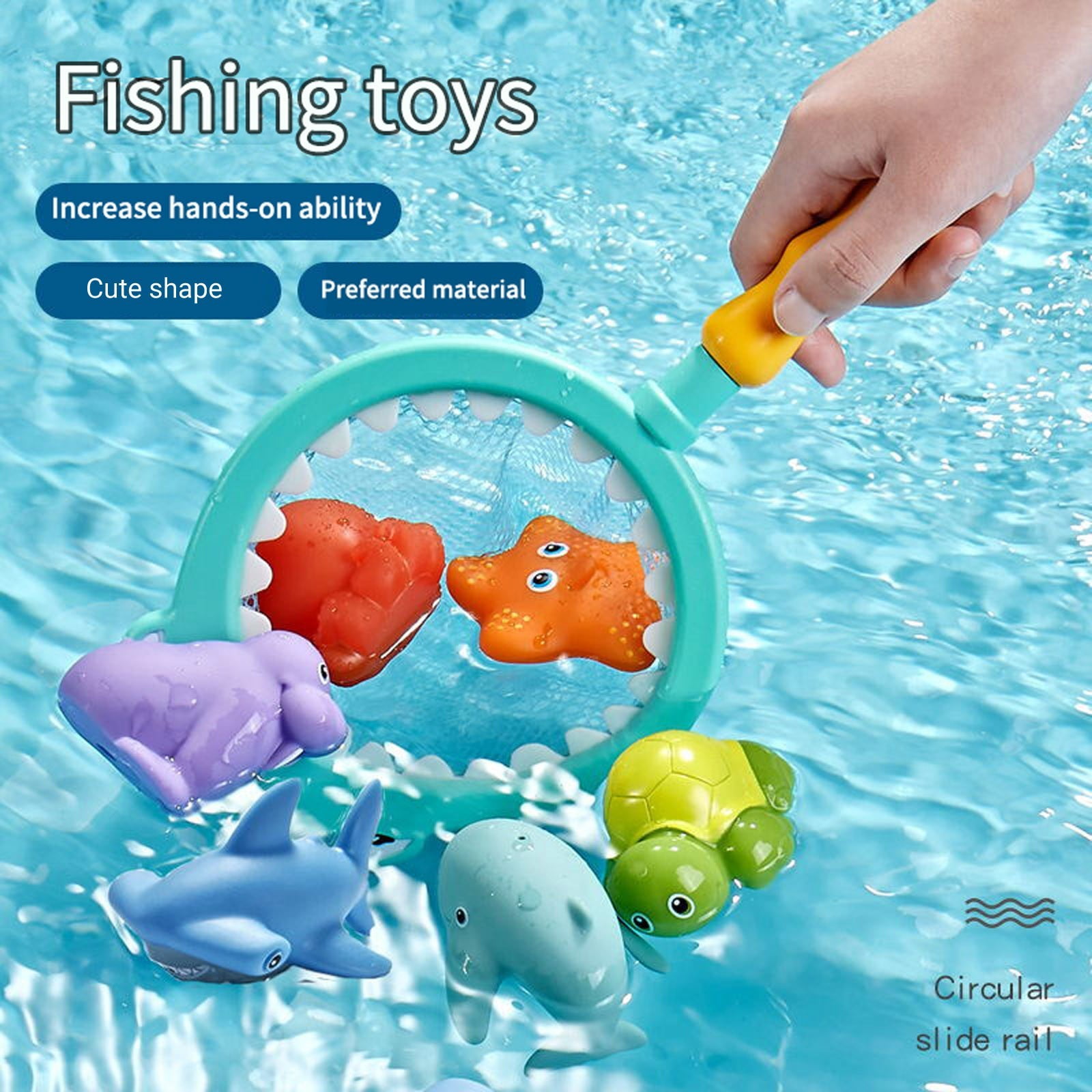 Bath Toys, Cute Swimming Baby Bath Toys for Toddler 1-3, Water Pool ...