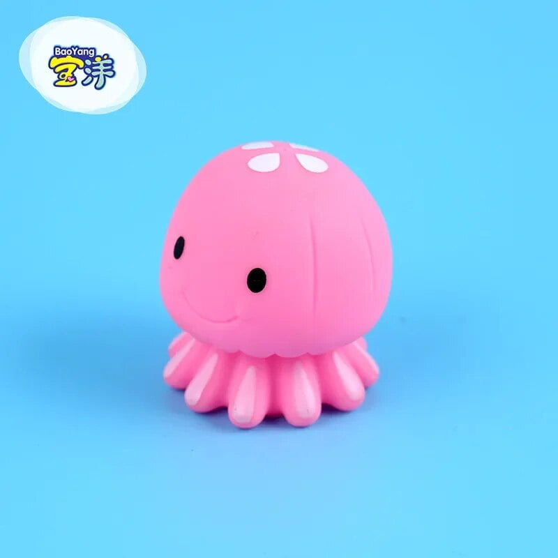 Bath Toys Tub Animal Shark Turtle Lion Duck Tub Float Water Spray Toys ...