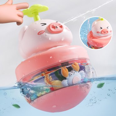 Hape Happy Buckets Set W/ 3 Water Wheel Bath Time Toys For Toddlers ...