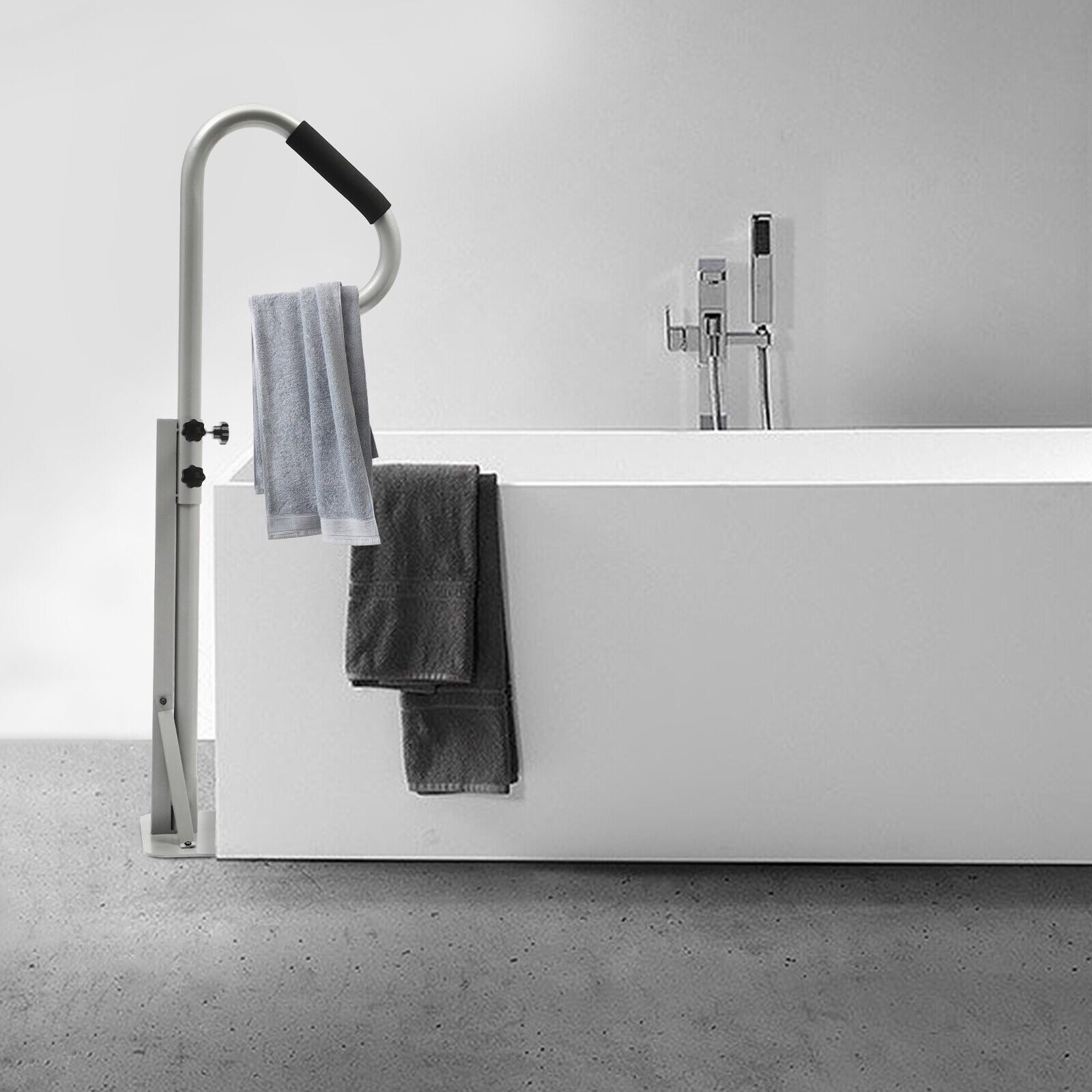 Bath Tub Floor-mounted Hand Rail Swimming Pool Grab Bar Height ...