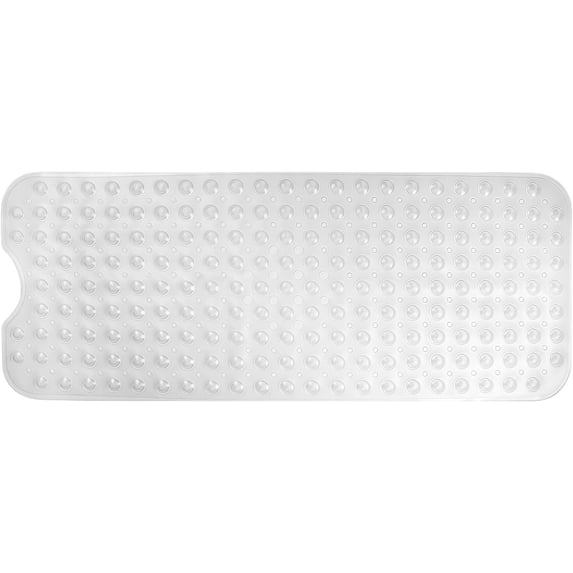 Bath Tub Shower Mat,Non Slip Machine Washable Bathroom Mat,Suction Cups ...