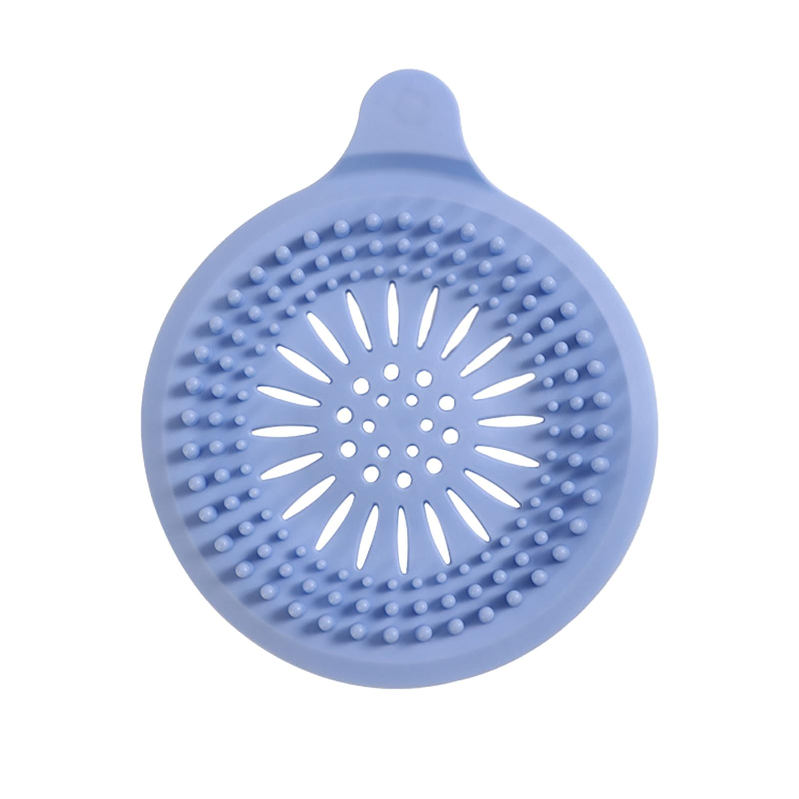 Bath Tub Stoppers Shower Drain Cover Flexible Reusable Universal Drain ...