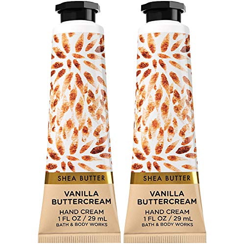 Bath and Body Works 2 Pack Vanilla Buttercream Hand Cream with Shea ...